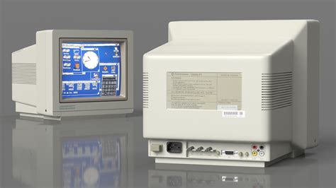 Vintage Commodore Monitor 3d Model 39 3ds Blend C4d Fbx Max Ma Lxo Obj Free3d