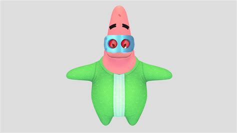 Nasb2 Patrick Costume 04 Download Free 3d Model By Smf Features