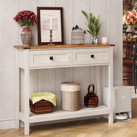 Small Farmhouse Console Table