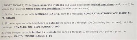 Solved Short Answer Assume The String Variables Firstname