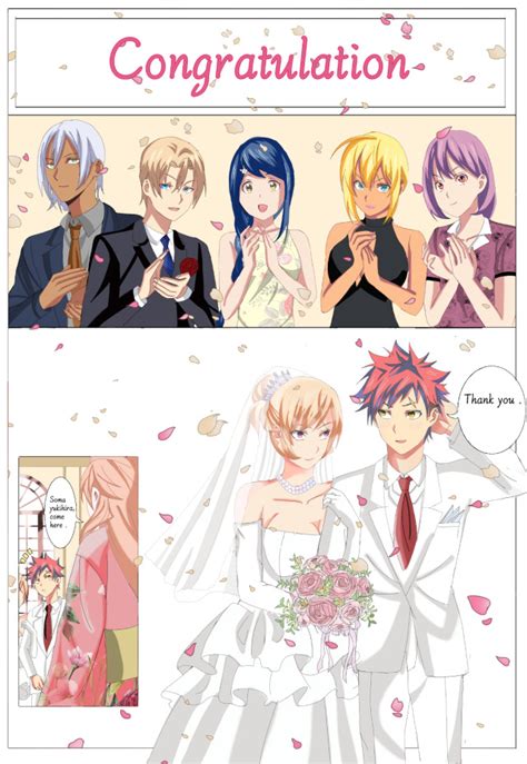 Soma And Erina Happy Wedding Title Love Of Bond Part 3 Fanart Story