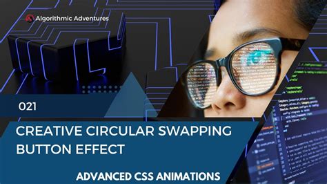 creative circular swapping button effect creative css animations
