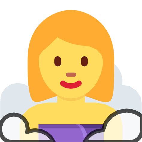 Woman In Steamy Room Vector SVG Icon SVG Repo