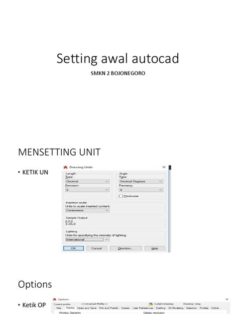 Setting Autocad 1 Pdf
