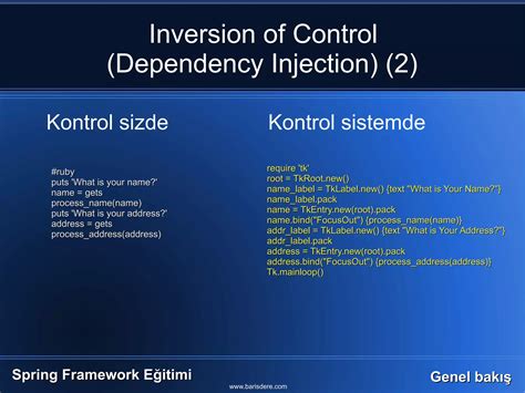 Spring Framework Egitimi Ders 1 Genel Bir Bakis Pdf