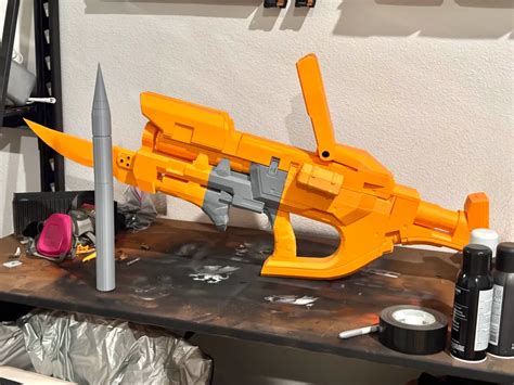 Halo Skewer Heavy Speargun Spike Weapon Cosplay By Chase Curtis
