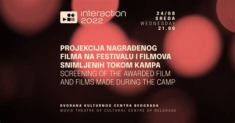 Interakcija 2022. | Kulturni centar Beograda
