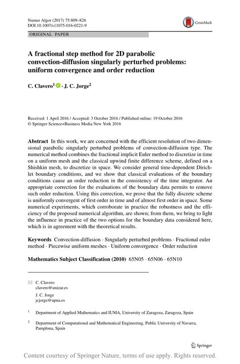 A Fractional Step Method For 2d Parabolic Convection Diffusion Singularly Perturbed Problems