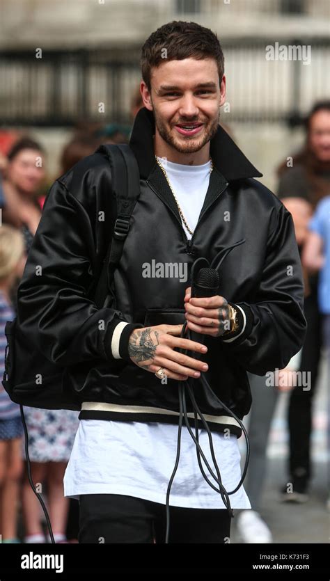 Liam Payne Films A Music Video In Trafalgar Square London Featuring