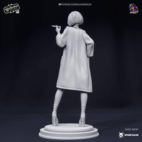 Tae Takemi Persona 5 3d Printed Model Persona 5 Figure Etsy