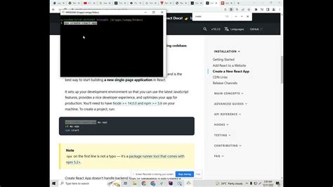 5 How To Install Reactjs Fresh Install Youtube