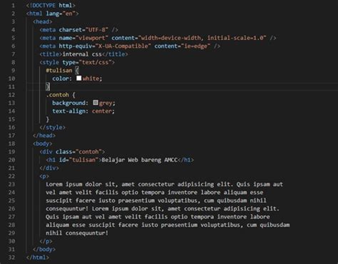 Contoh Code Css Yang Bagus Nayelirilcordova