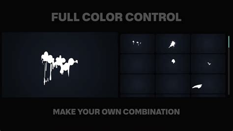 افکت های پاشیدن مایع برای افتر افکت دانلود نماشا