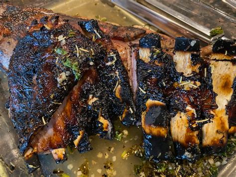 Herb Grilled Lamb Riblets Or Breast With Ribs In It Cindys On Line