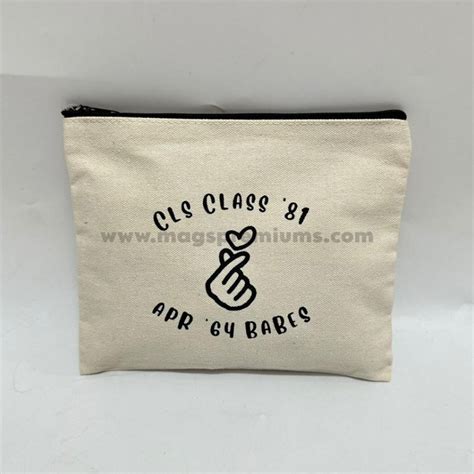 Custom Canvas Zipper Pouch Canvas Zipper Pouch Canvas Cosmetic Bag