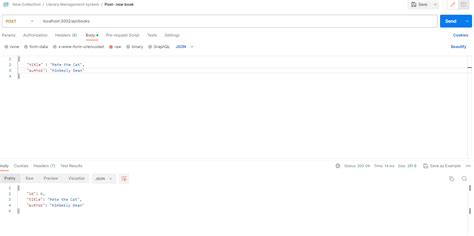 express js backend express library management system with query