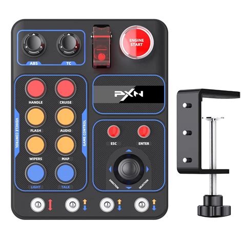 Pxn Cb1 Racing Button Box Pc Usb Simulation Racing Instrument Center
