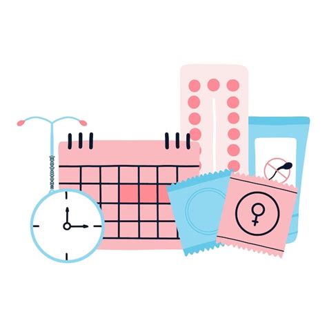 Pregnancy Prevention Contraception Vectors And Illustrations For Free