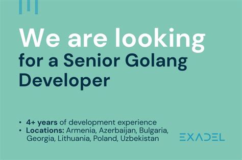 Zarina Kupzhassarova On Linkedin Golang Golangdeveloper Senior