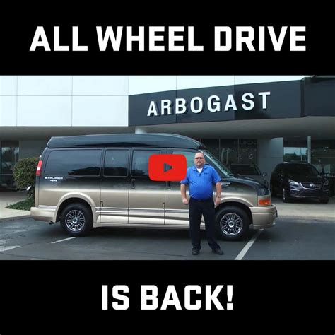 All Wheel Drive Conversion Vans Are Back