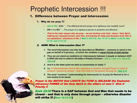 Ppt Prophetic Intercession And A Prophetic Lifestyle Powerpoint