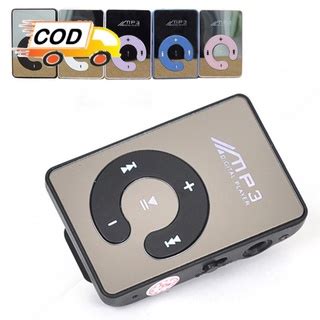 Jual MP3 Player TF Card Slot Kartu SD 64 Gb Ada Klip Jepit Kecil Mini Portabel Praktis Mudah