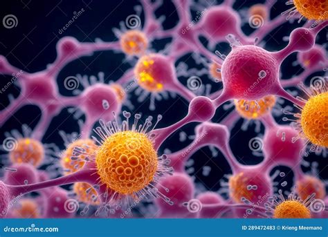 Nano Molecular Cell Structure A Close Up Look At The Intricate Details Of This Vital Component