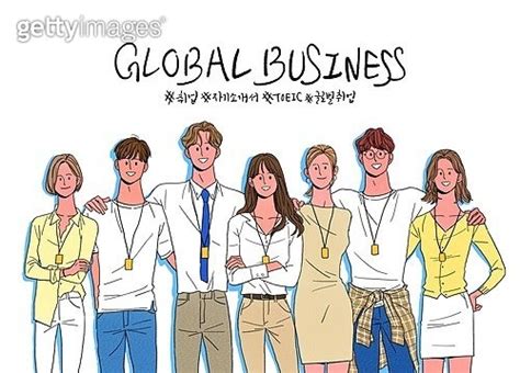 비즈니스 구직 실업 취업준비생 역할 신입사원 화이트칼라 글로벌 청년 성인 비즈니스맨 비즈니스우먼 외국인 팀워크 협력 이미지