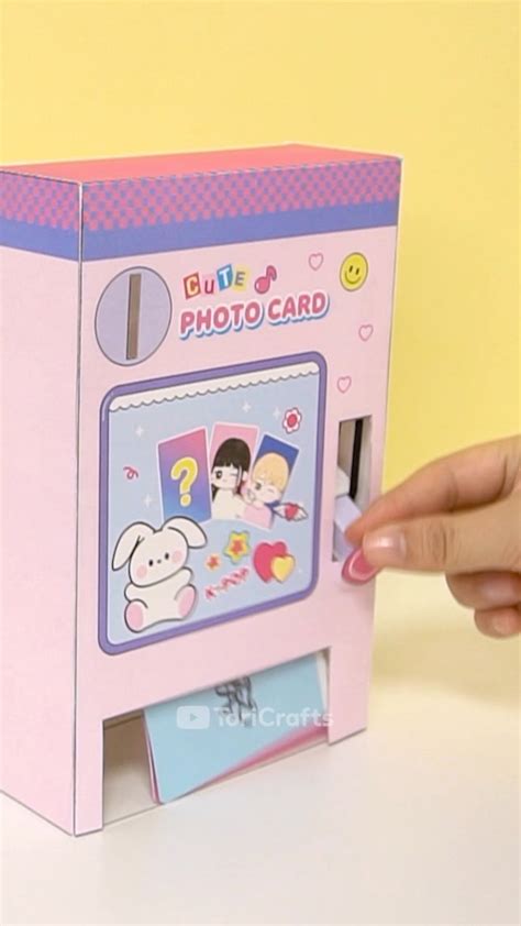 토리와만들기 Tori Crafts 종이로 만든 포카 자판기 Diy Photocard Vending Machine 오늘은