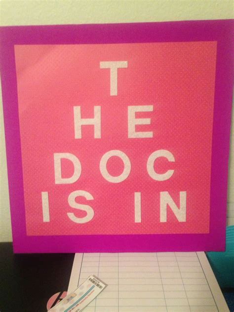 Doc McStuffin Doc Is In Sign Doc Mcstuffins Party Doc Mcstuffins