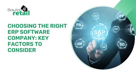 PPT Factors To Consider When Selecting An ERP Software Company In