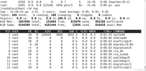 Linux进程和计划任务管理linux 任务管理 Csdn博客