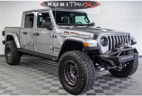 Custom Lifted 2020 Jeep Gladiator Rubicon Billet For Sale Rubitrux