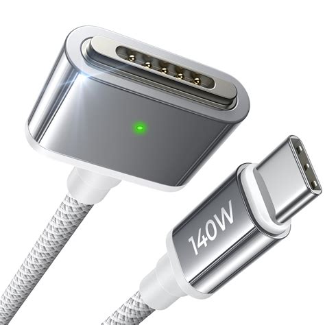 Lisen 140w Magsafe 3 Cable Usb C To Magsafe 3 Cable Durable Nylon 6
