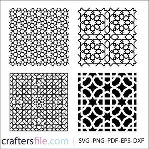 Unique Cnc Patterns For Wood Islamic And Modern Designs For Precise Cnc Cuts