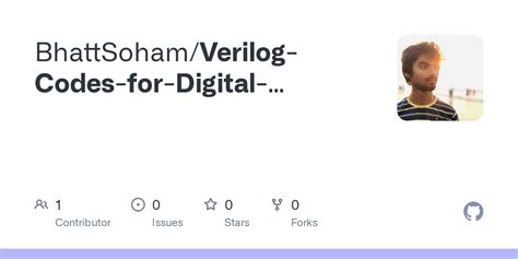 Github Bhattsoham Verilog Codes For Digital Circuits