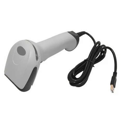 Wired Handheld Long Range Barcode Scanner For Supermarket Id
