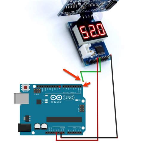 Measuring Distance With Hc Sr P Ultrasonic Sensor Hc Sr