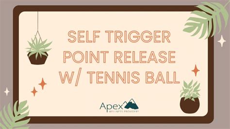 Self Trigger Point Release Base Of Skull Youtube