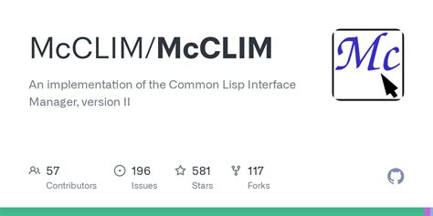 Github Mcclimmcclim An Implementation Of The Common Lisp Interface Manager Version Ii