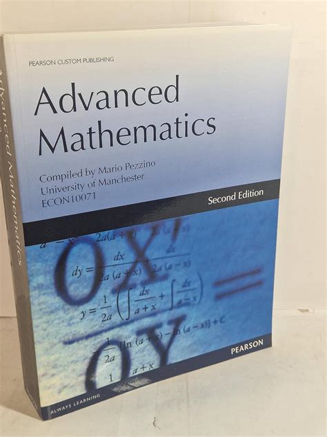 buy advanced mathematics 2nd edition university of manchester book