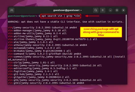How To Use Apt Search Command To Search Package Best Uses