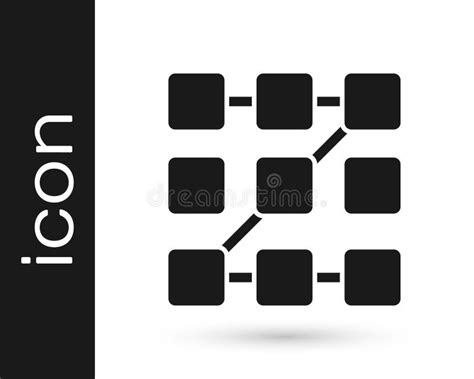 Black Graphic Password Protection And Safety Access Icon Isolated On