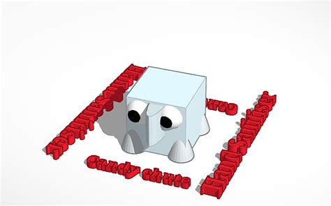 3d Design The Candy Elephant Tinkercad