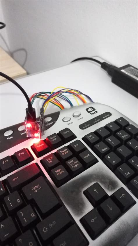 reduce delay between keyboard keys sent on ps2keyboard library