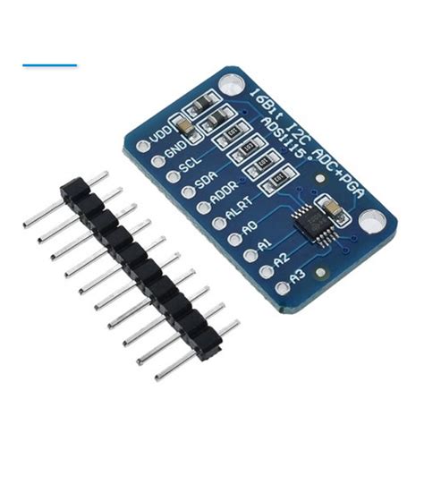 ADC 16bits 4 Canais I2C C Amplificador ADS1115