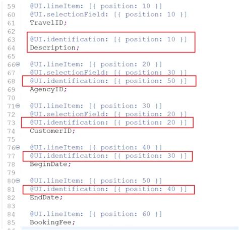 Abap Restful Application Programming Model 12 Travel Service Annotations For Object Page