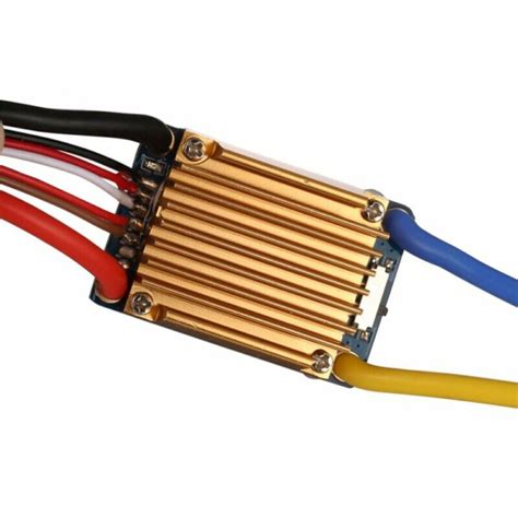 60a Brushed Esc Electronic Speed Controller Rc Car Grandado