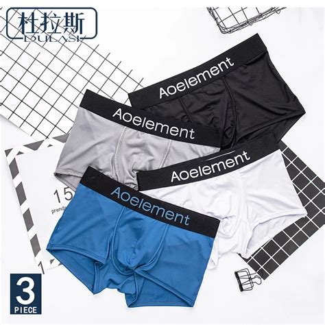 Dulasi дышащие удобные мужские боксеры одноцветные мужские шорты нижнее