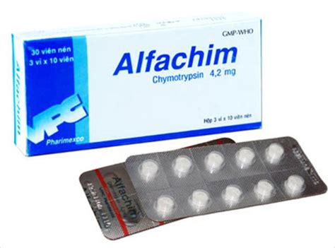 Alfachim® là thuốc gì? Công dụng & liều dùng Hello Bacsi